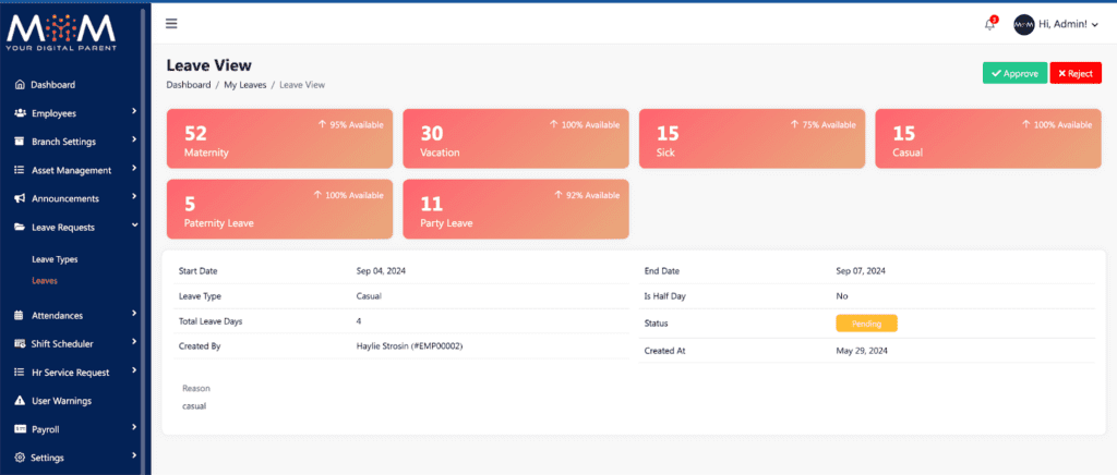 Workforce Management System Software | Mom Digital