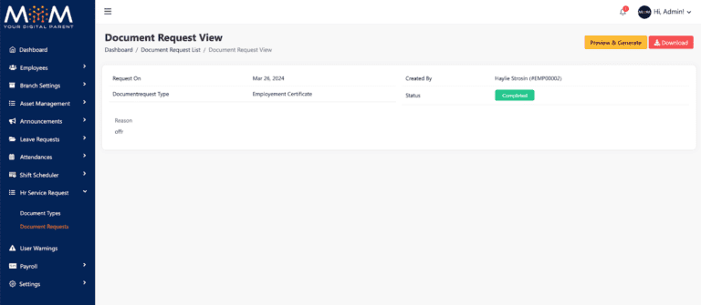 Workforce Management System Software | Mom Digital